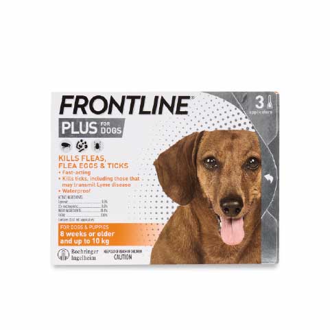 FRONTLINE Plus | Nhỏ gáy hàng tháng cho chó
